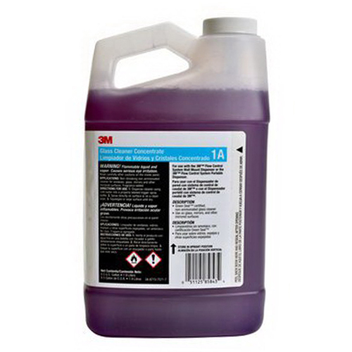 3M™ Glass Cleaner Concentrate 1A, 1.9 Liter, 4/Case