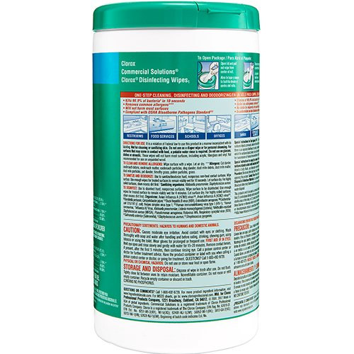 Clorox 75-Count Fresh Scent Bleach Free Disinfecting Wipes 15949