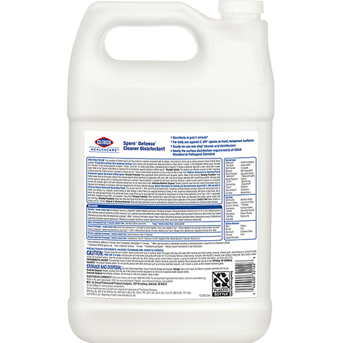 Clorox Healthcare® Spore Defense™ Cleaner Disinfectant