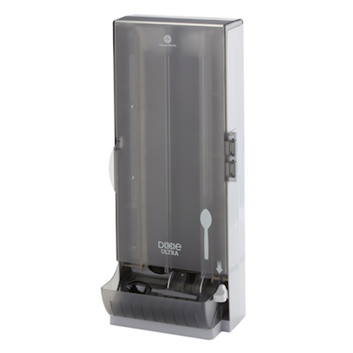 Dixie Ultra® Smartstock® Series-O Classic Gray Spoon Dispenser