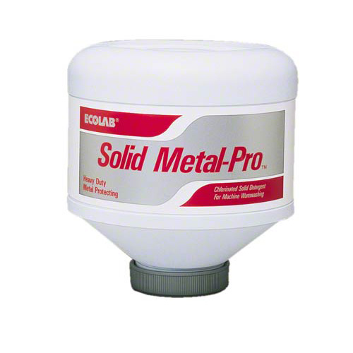 Ecolab Solid Metal Pro® Dishwasher Soap, 8 lb 6110751