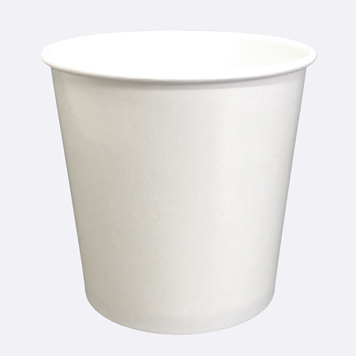Ecopax 16 oz. White Poly-Coated Paper Food Cup
