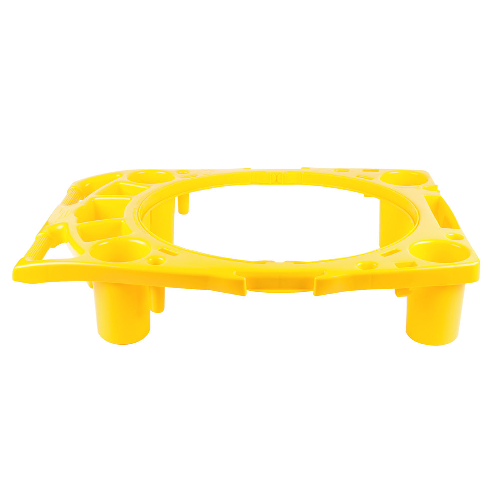 Rubbermaid FG9W8700YEL Brute 44 Gallon Yellow Rim Caddy