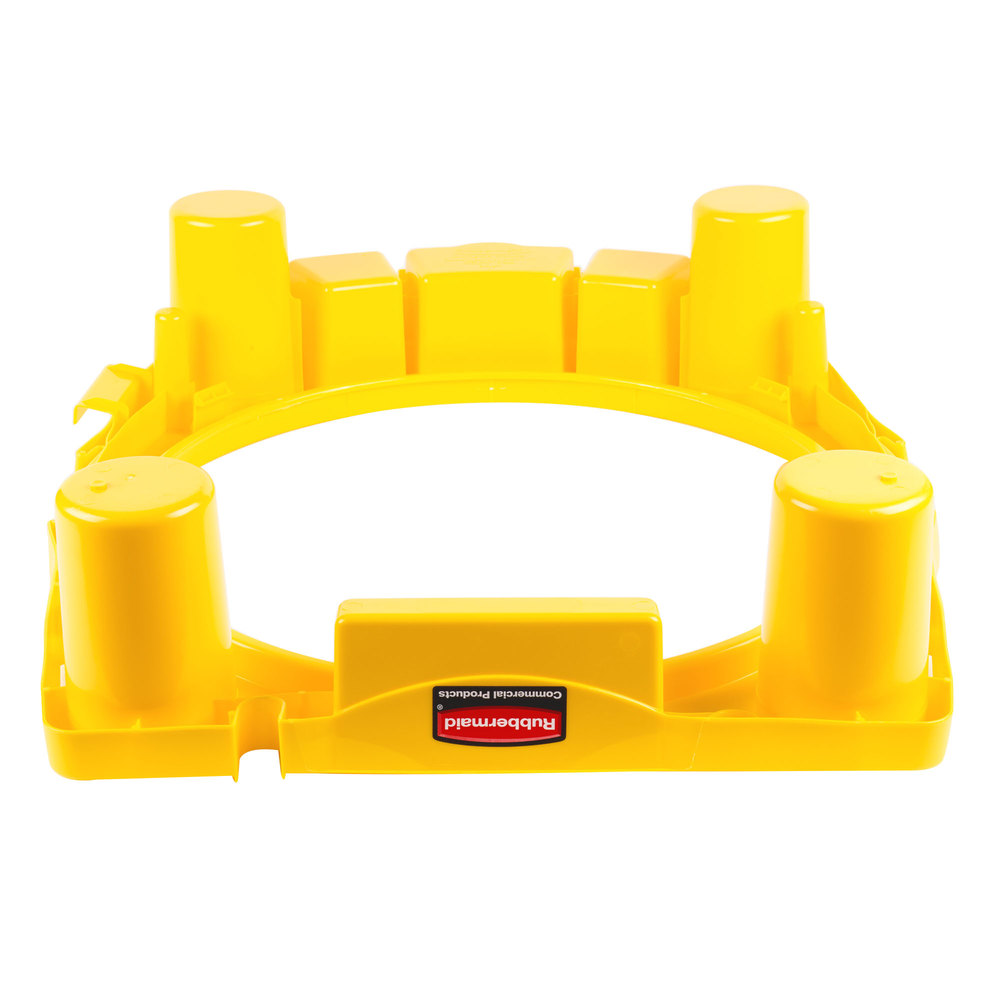 Rubbermaid FG9W8700YEL Brute 44 Gallon Yellow Rim Caddy