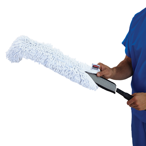 Rubbermaid FGQ85300WH00 HYGEN Executive Series White Microfiber Dusting ...