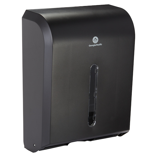 Dispenser Towel Combination Fold, Black