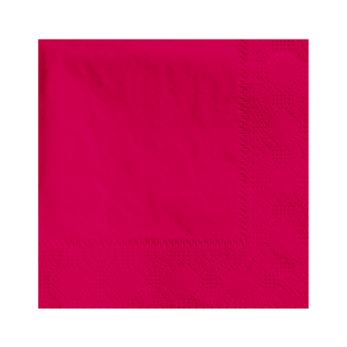 Hoffmaster 4.75 " Regal Embossed 2-Ply Red Beverage Napkins