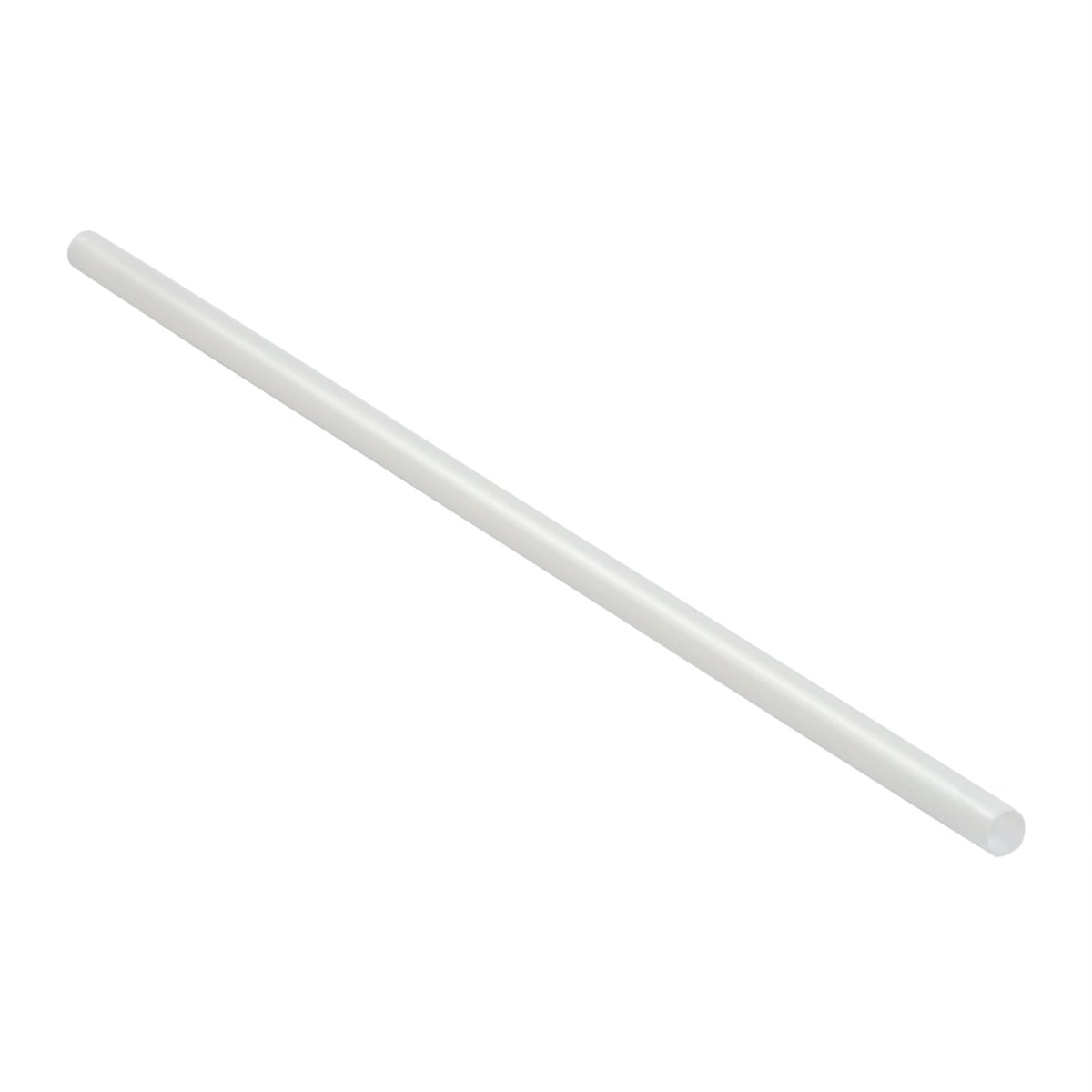 Amercare 7.75" Jumbo Clear Wrapped PLA Straw