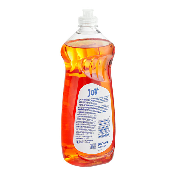 Joy Ultra 43603 30 oz. Orange Scented Dishwashing Liquid