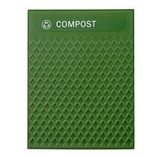 Rubbermaid Landmark Series® Decorative Plastic Compost Panels, Medium ...