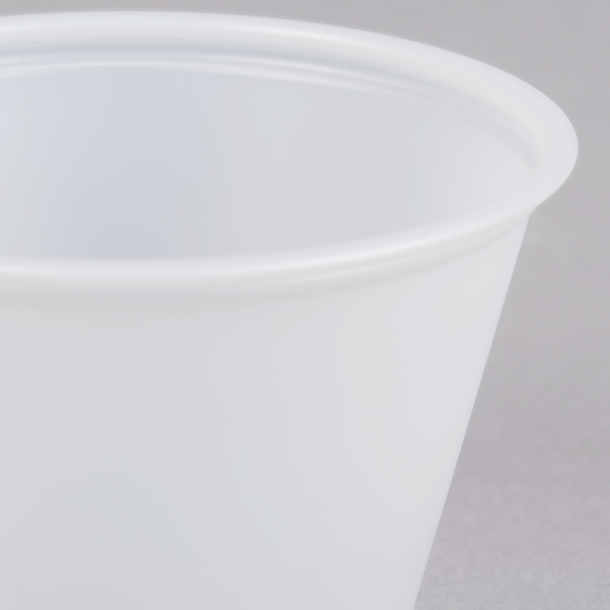 Solo P250N 2.5 oz. Translucent Polystyrene Souffle / Portion Cup