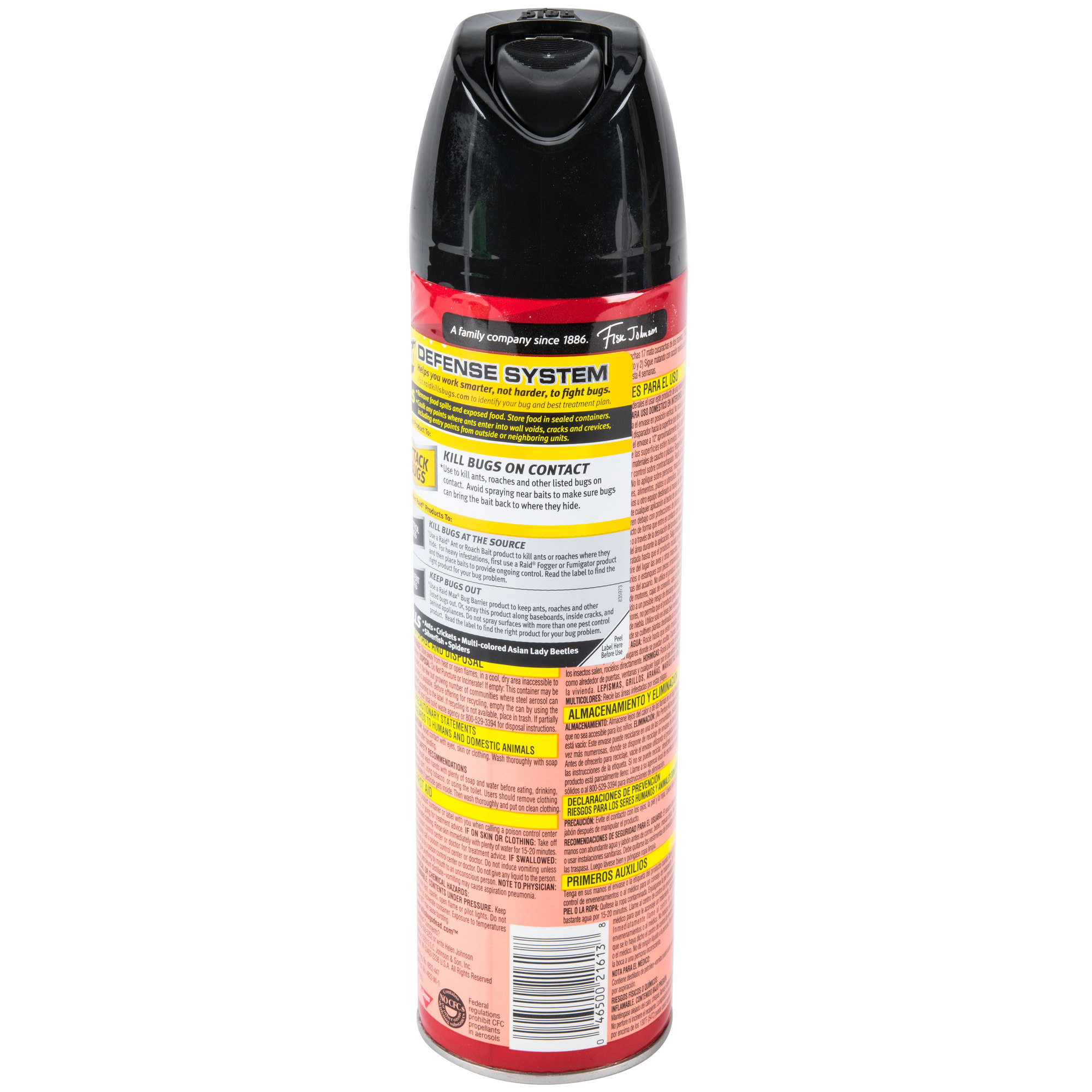 SC Johnson Raid® 669798 17.5 oz. Aerosol Ant and Roach Killer